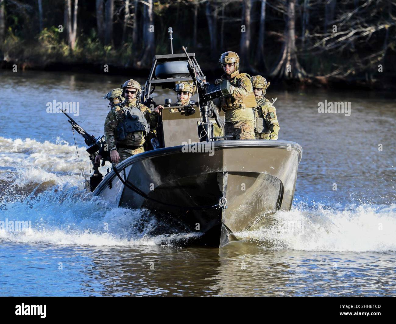 Soldiers from Royal Netherlands Army Train at NAVSCIATTS 10 Stock Photo ...