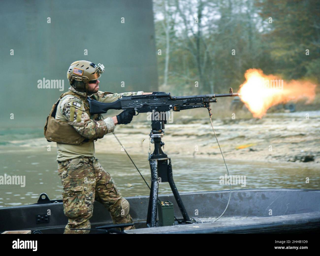 Soldiers from Royal Netherlands Army Train at NAVSCIATTS 07 Stock Photo ...