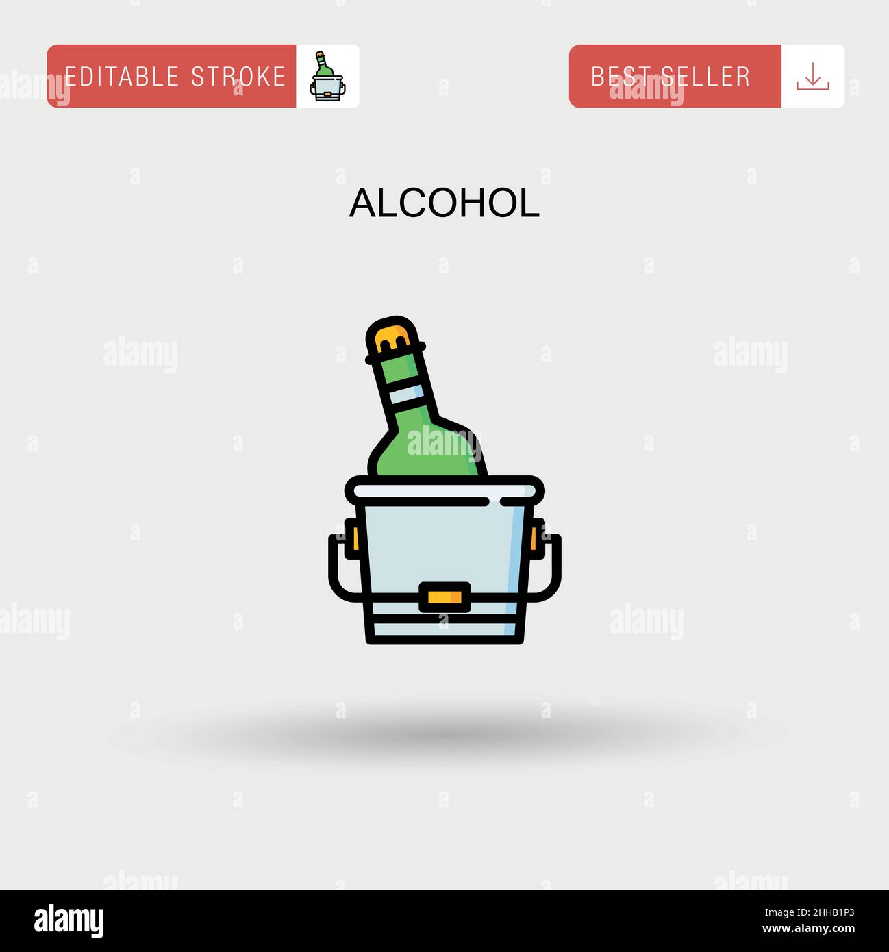 Alcohol background Stock Vector Images - Alamy