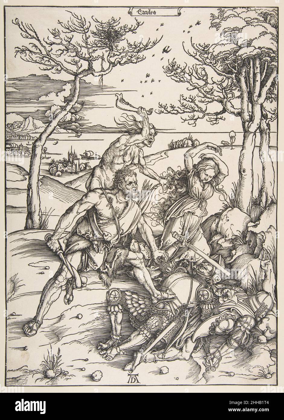 Hercules and Cacus n.d. Albrecht Dürer German. Hercules and Cacus ...