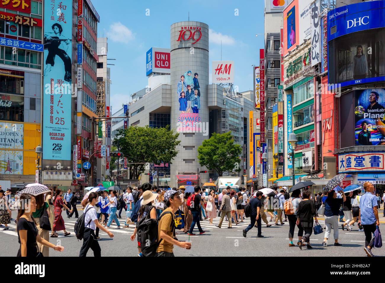 Shibuya Scramble Crossing is a world famous and iconic intersection in ...