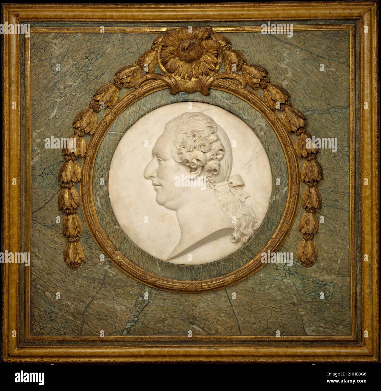 Louis XVI 1787 Philippe Laurent Roland One of a set of four roundels ...