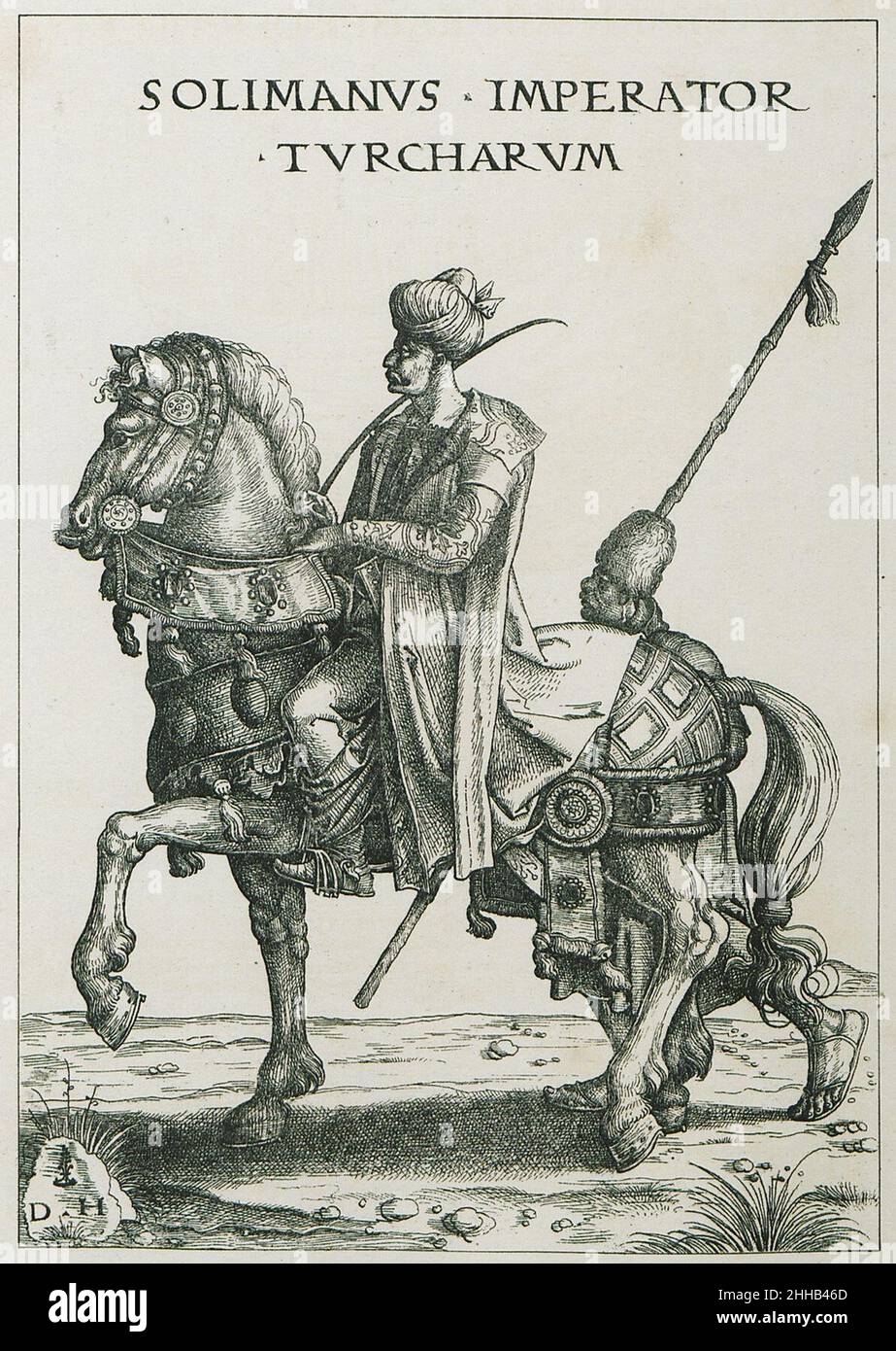 Solimanus Imperator Turcharum - Coeck Van Aelst Pieter - 1533 Stock ...