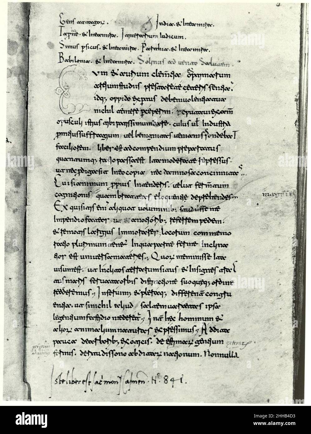 Solinus hi-res stock photography and images - Alamy