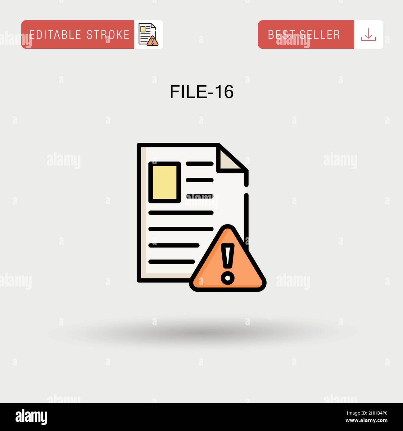 Letter file icon vector hi-res stock photography and images - Alamy