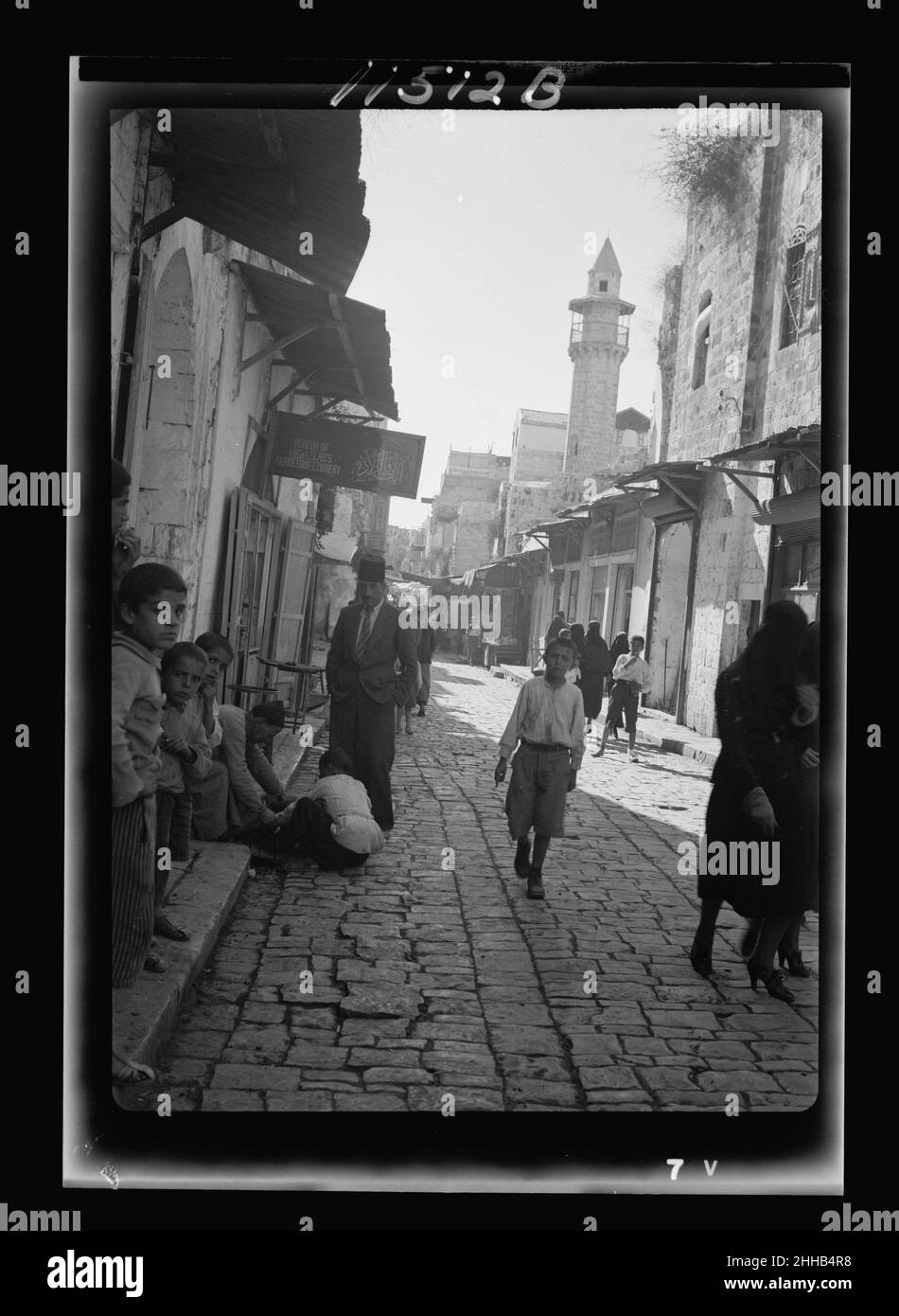 Improvements in nablus the new mosque hi-res stock photography and ...