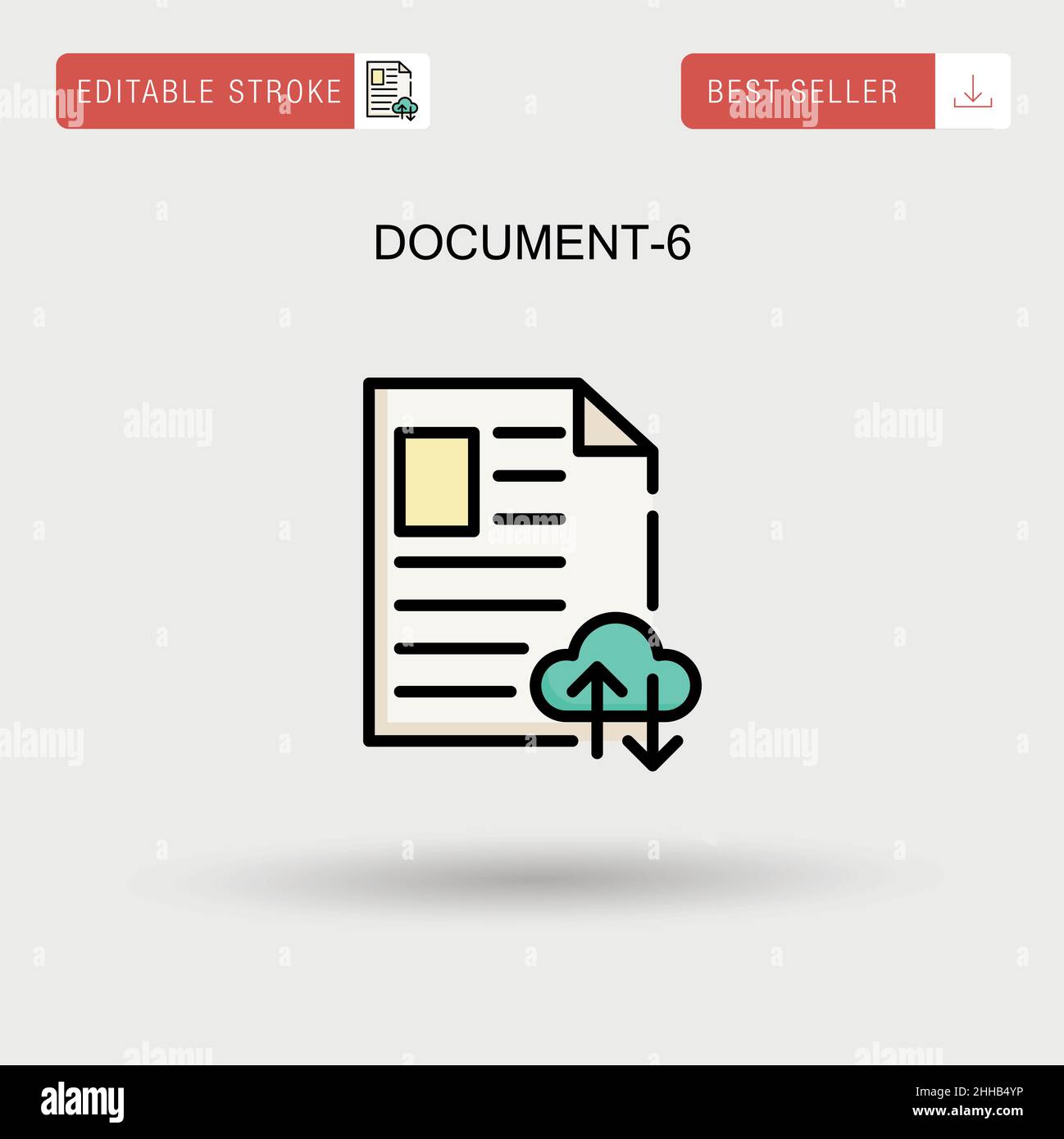 Presentation document Stock Vector Images - Alamy