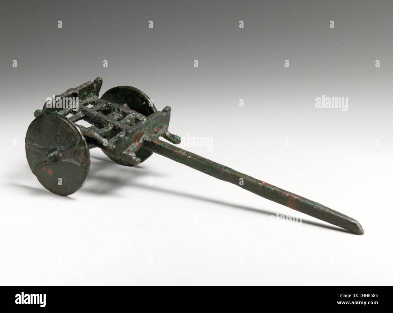 Bronze model of a cart with farmyard group 2nd century B.C.–1st century ...