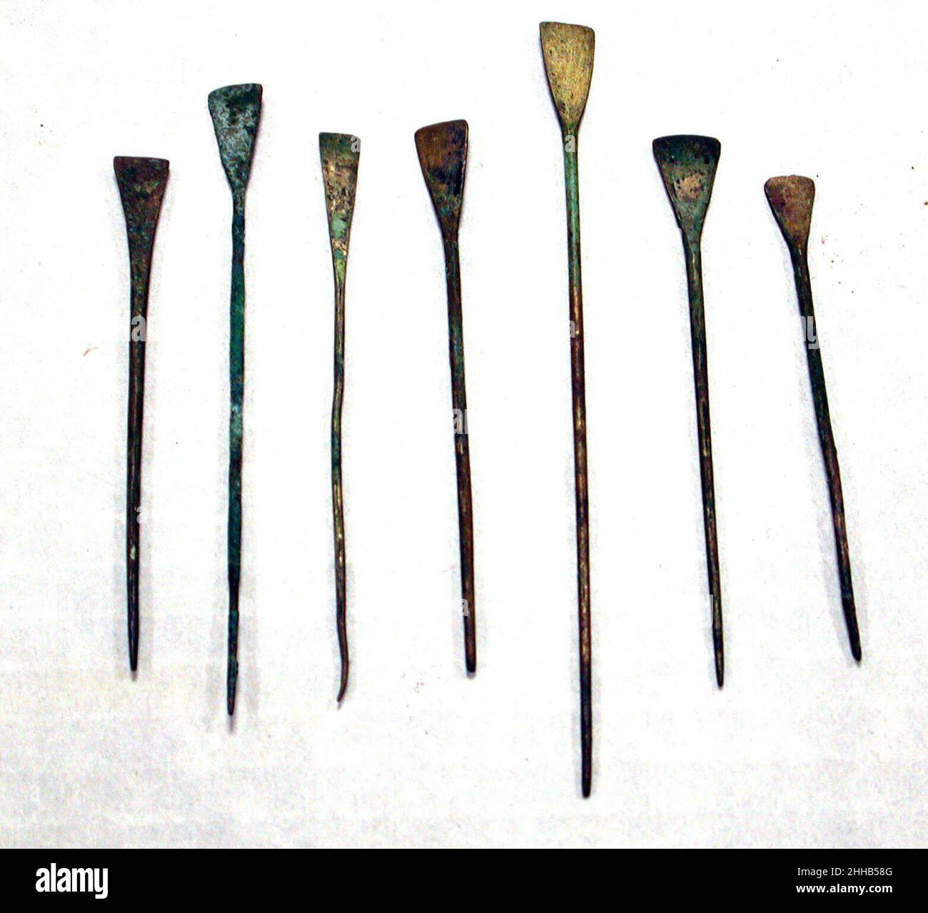 Hammered Copper Pin (tupu) 8th–mid-16th century Peru; north coast ...