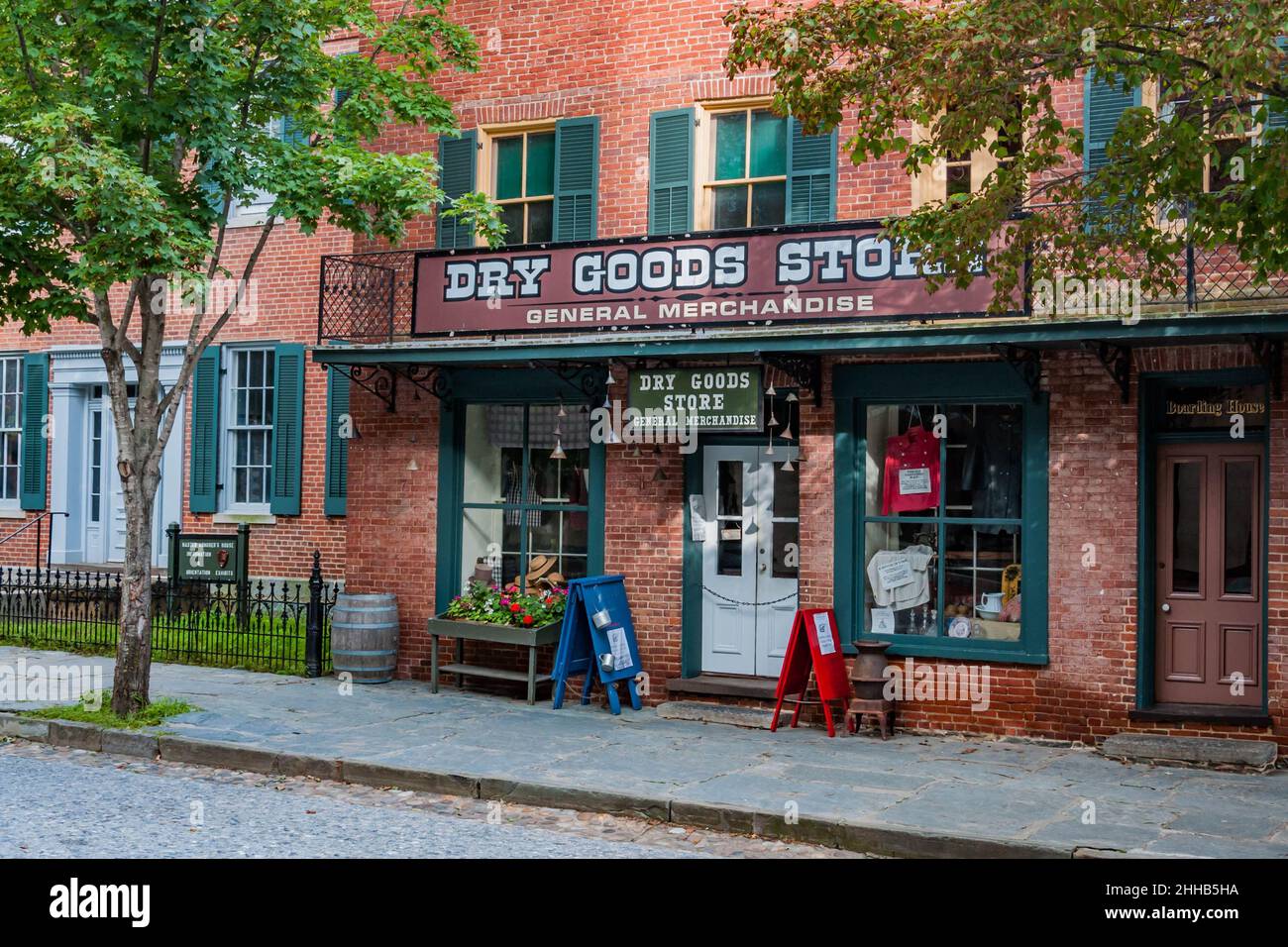 Dry Goods Store, Harpers Ferry, West Virginia, USA Stock Photo - Alamy