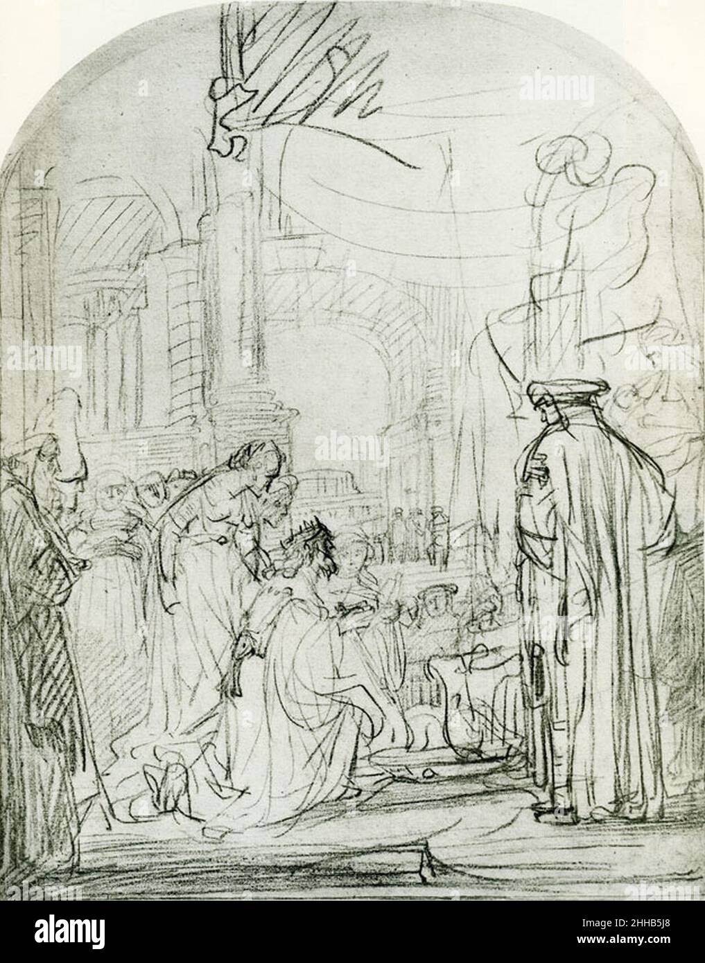 Solomons idolatry hi-res stock photography and images - Alamy