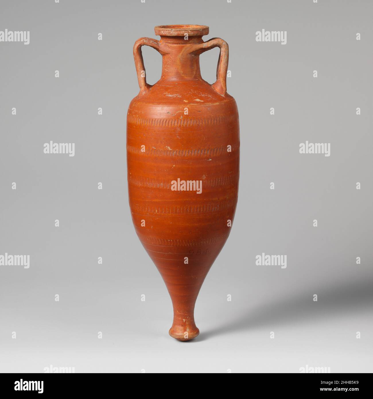 Terracotta amphora (storage jar) 1st century A.D. Roman This attractive ...