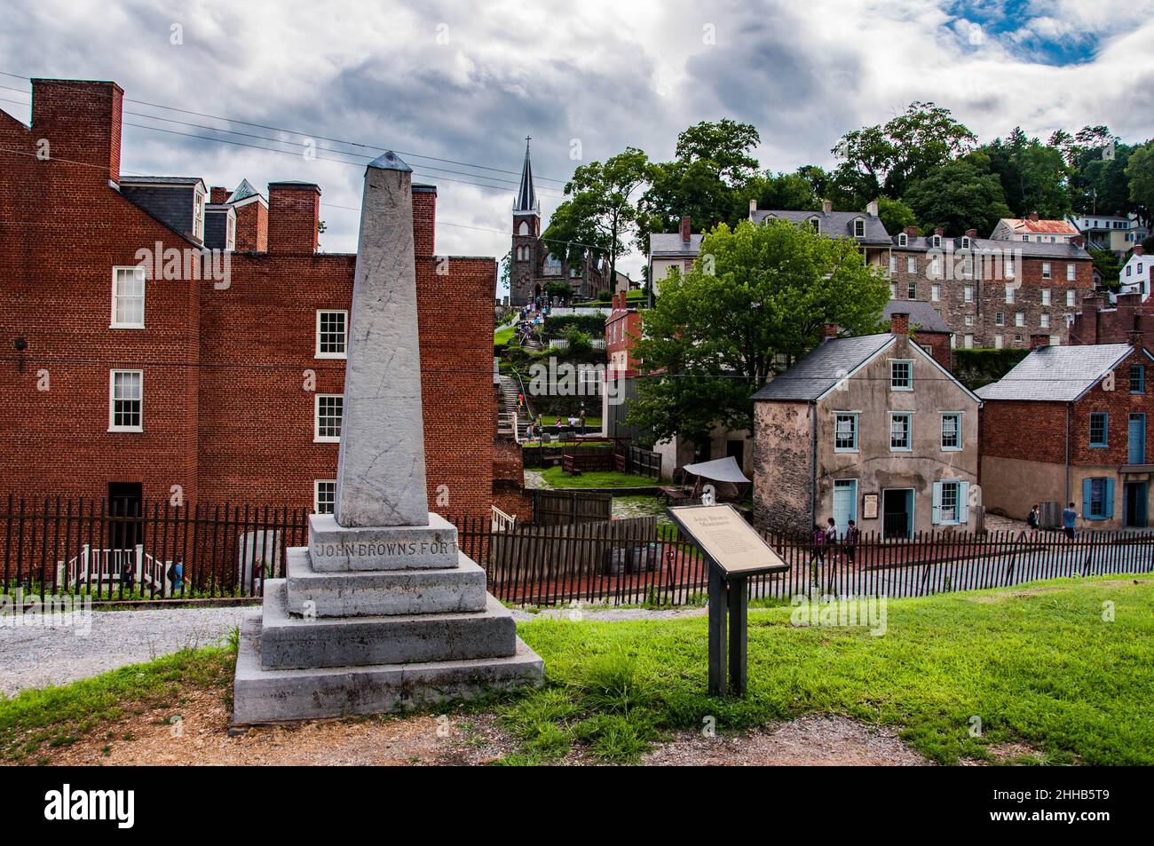 The Original Site of John, Browns Fort, Harpers Ferry, West Virginia ...