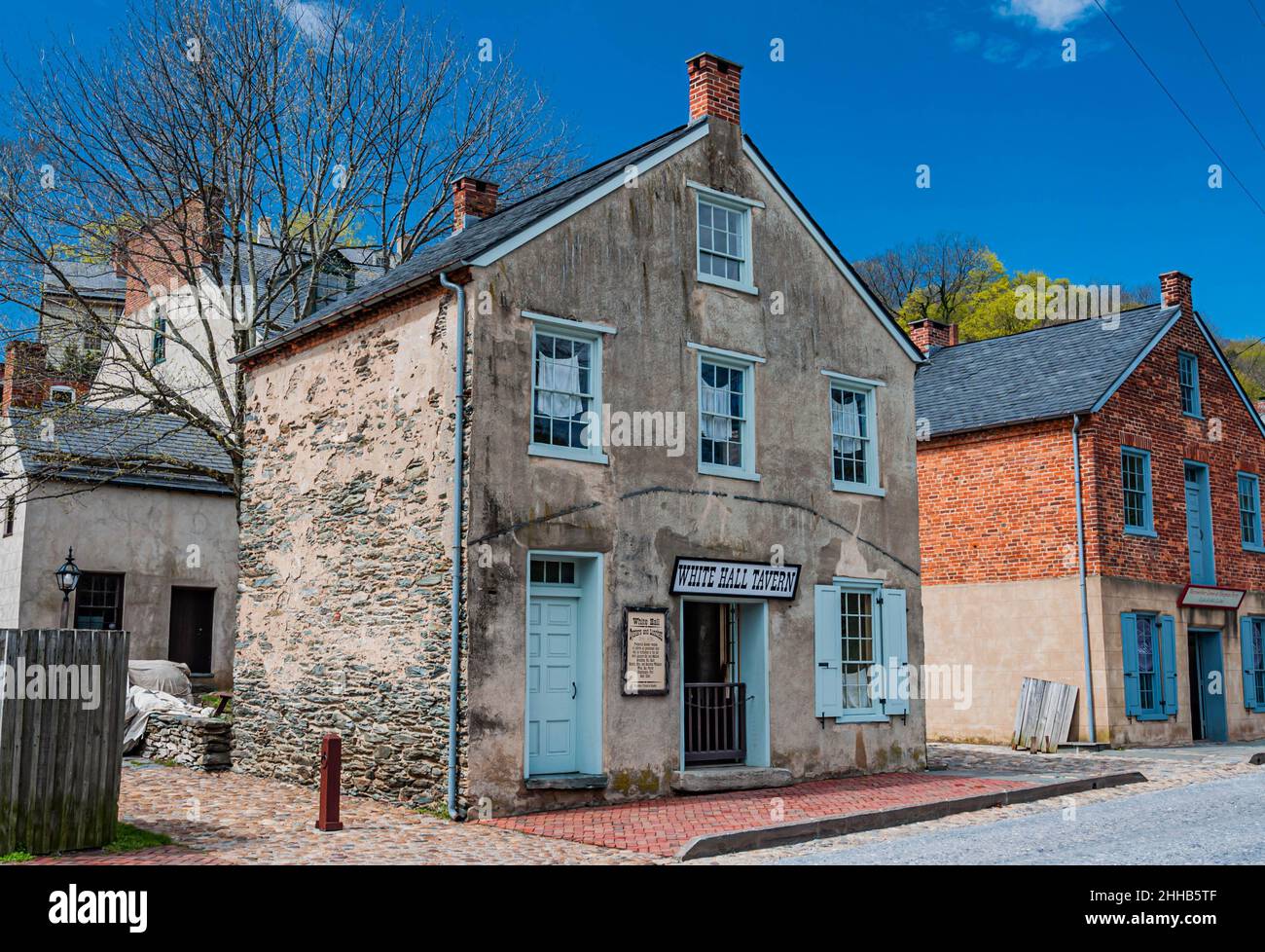 White Hall Tavern in Harpers Ferry, West Virginia, USA Stock Photo - Alamy