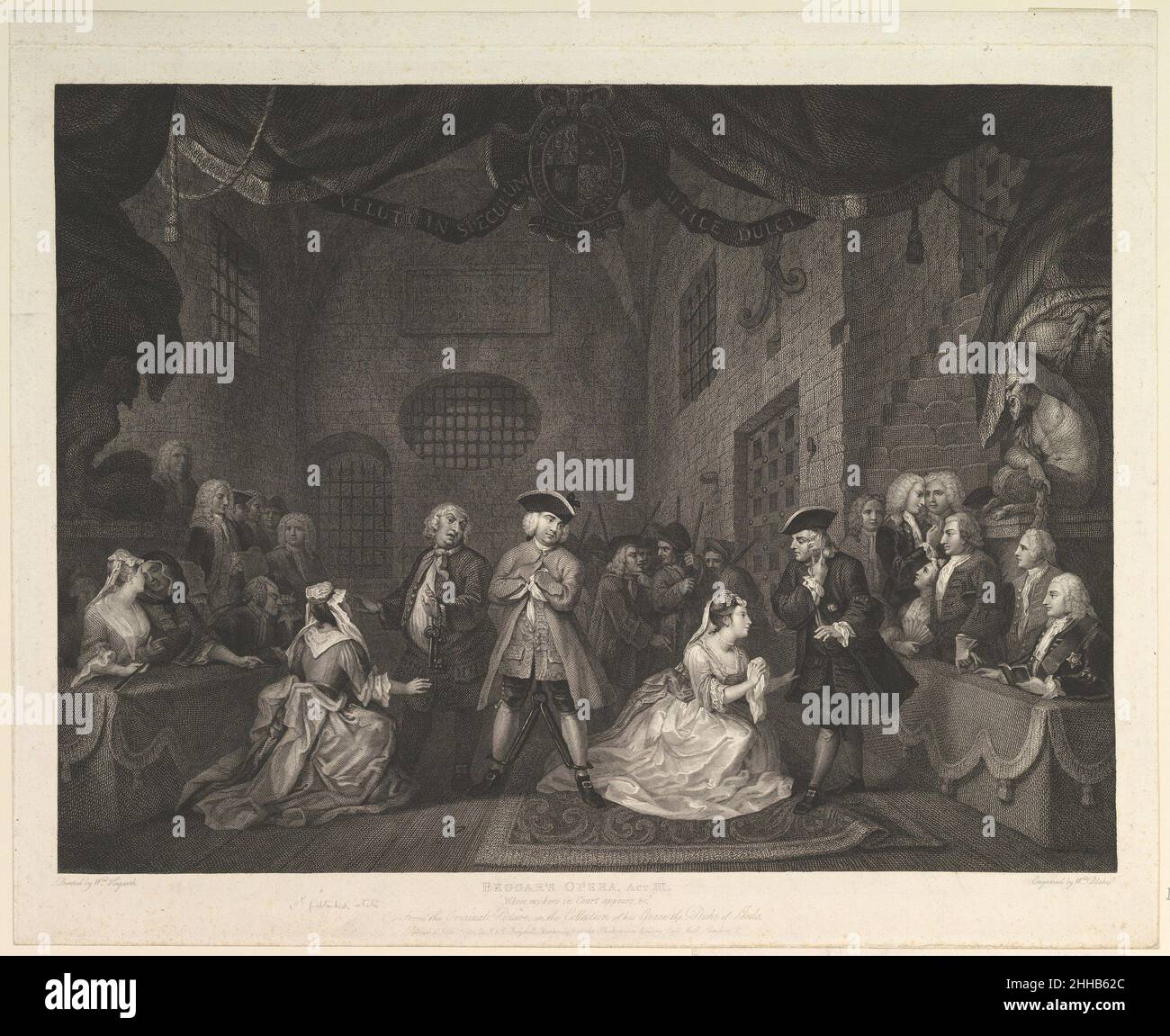 The Beggar's Opera, Act III 1790 William Blake British. The Beggar's ...