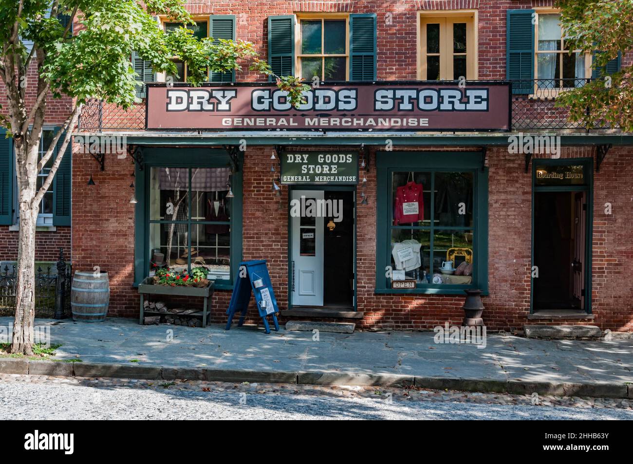 Dry goods store at harpers ferry west virginia hi-res stock photography ...