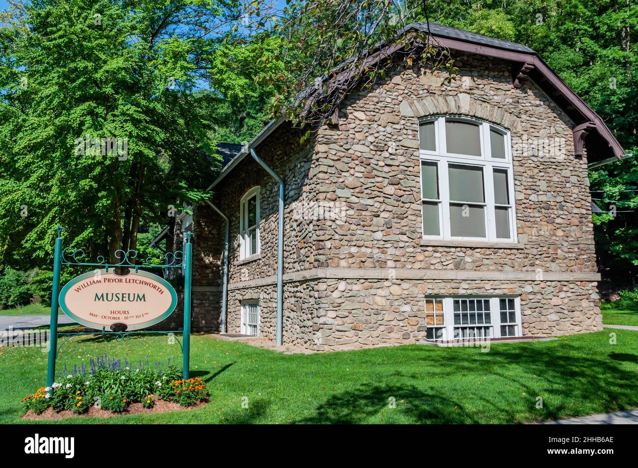The William Pryor Letchworth Museum, New York, USA Stock Photo - Alamy