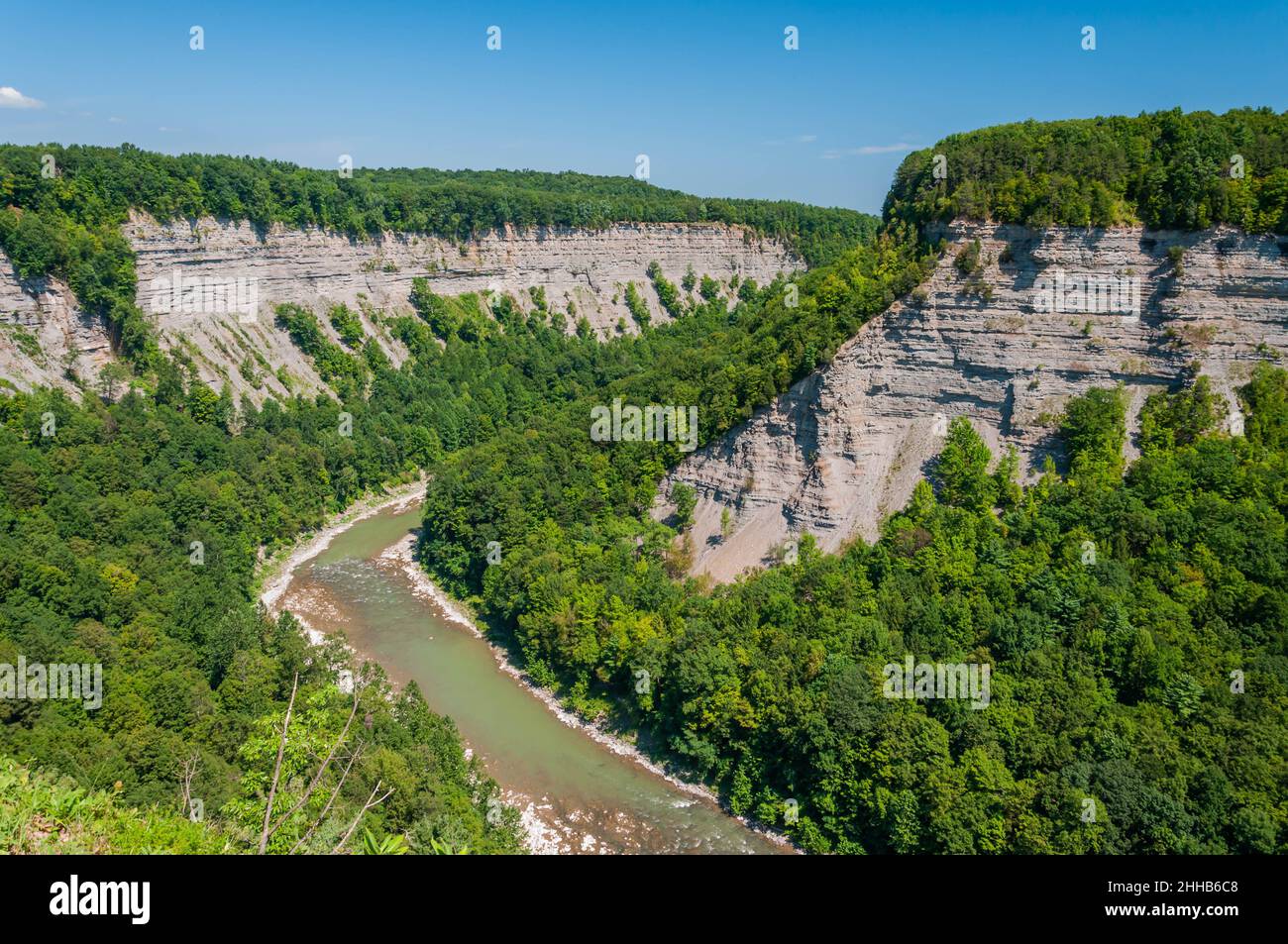 The Genesee River, Letchworth State Park, New York, USA Stock Photo - Alamy