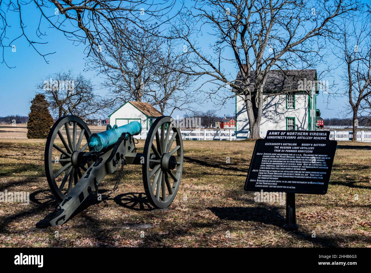 Gettysburg farmhouse hi-res stock photography and images - Alamy