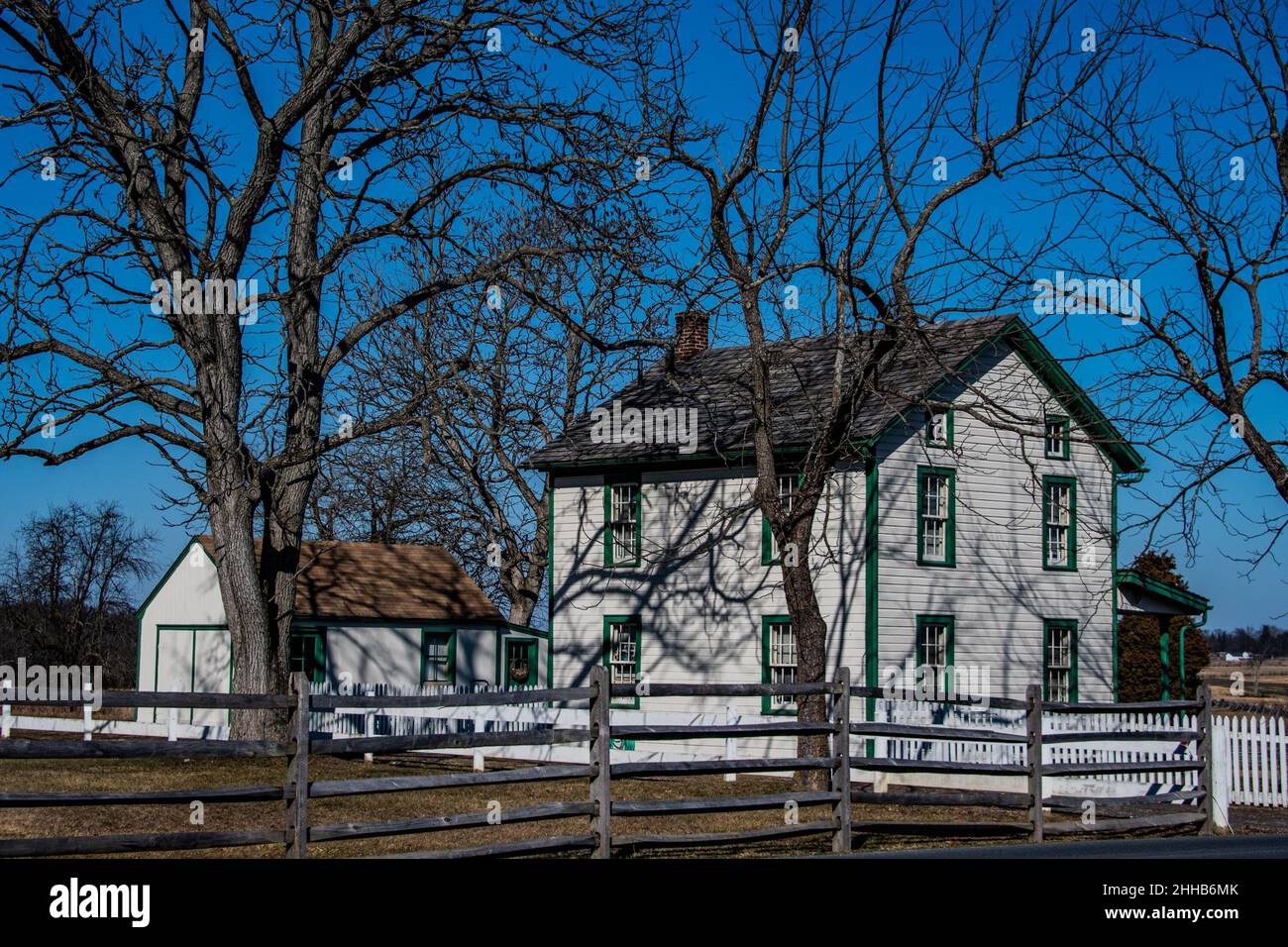 Gettysburg farmhouse hi-res stock photography and images - Alamy