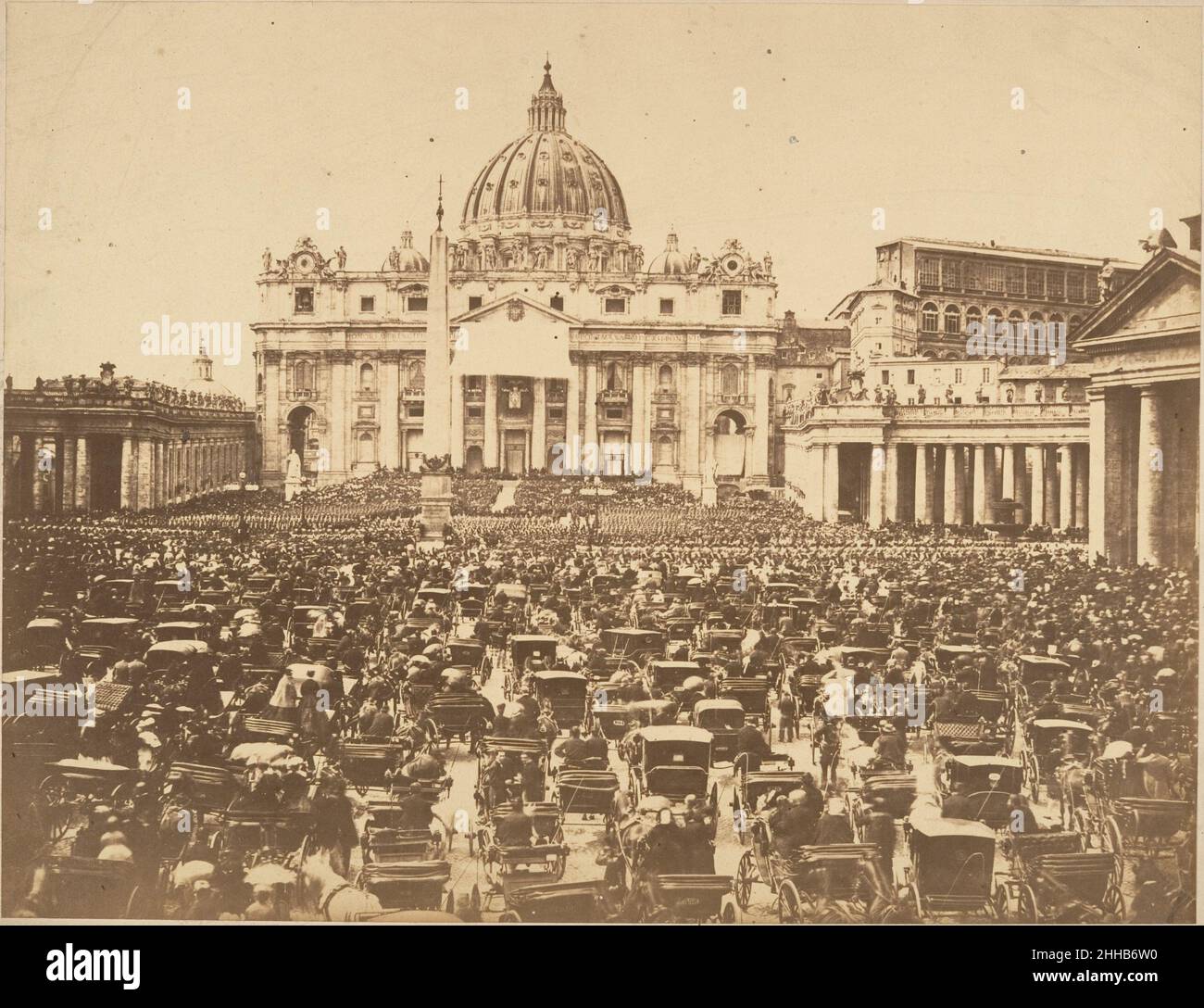 Benediction of the Pope on Easter Sunday 1880s Unknown. Benediction of ...