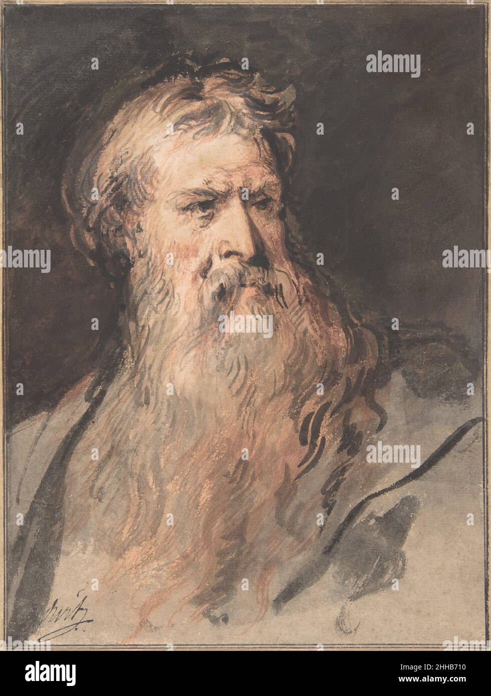 Study for the figure of Moses 1730–37 Jacob de Wit Dutch De Wit's ...