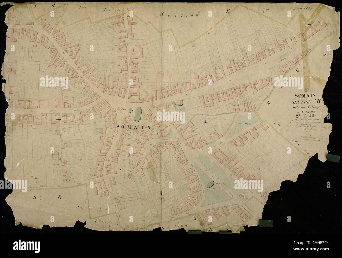 Cadastre napoleonien hi-res stock photography and images - Alamy