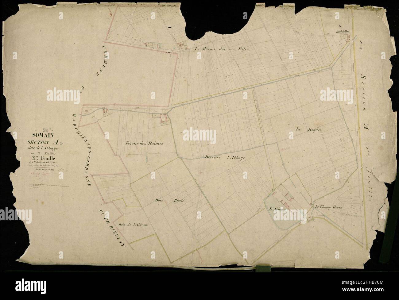 Cadastre napoleonien hi-res stock photography and images - Alamy