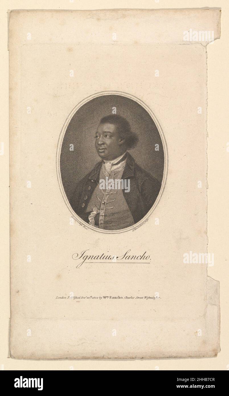Letters of the late ignatius sancho hi-res stock photography and images ...