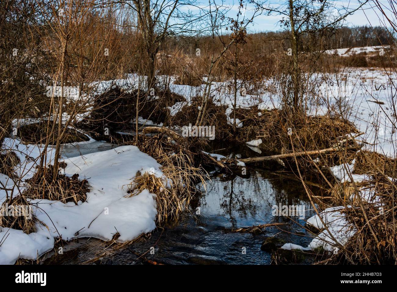 Beautiful Gettysburg Winter Scene, Gettysburg National Military Park ...