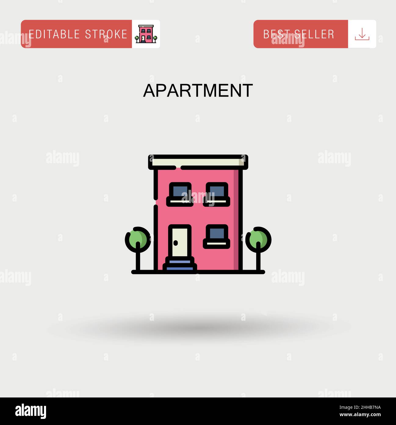 View residential apartment condominium Stock Vector Images - Alamy