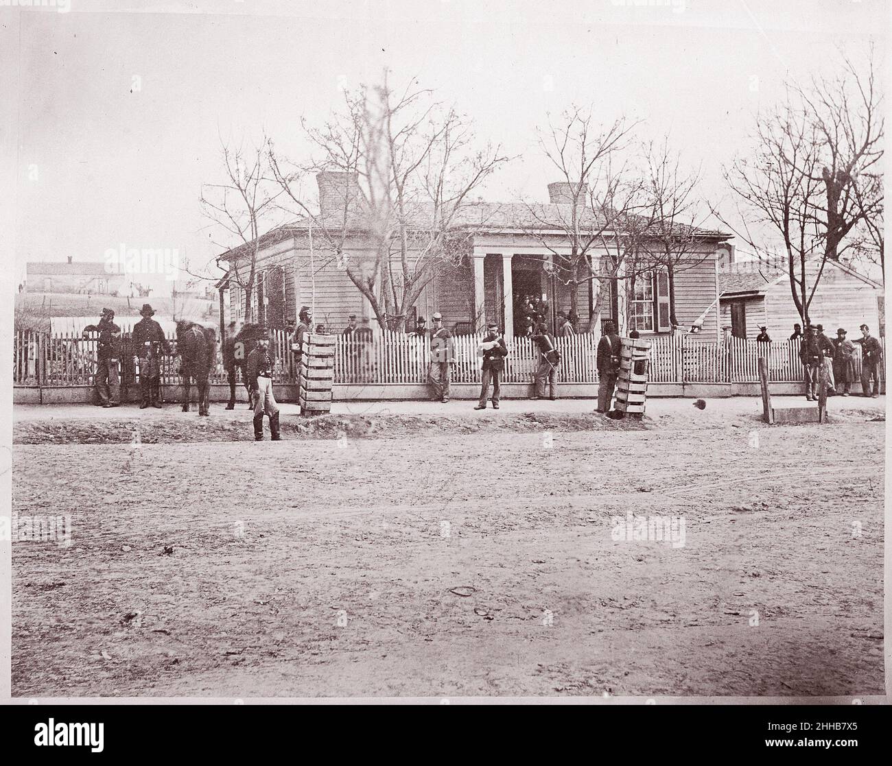 American 1864 field headquarters hi-res stock photography and images ...