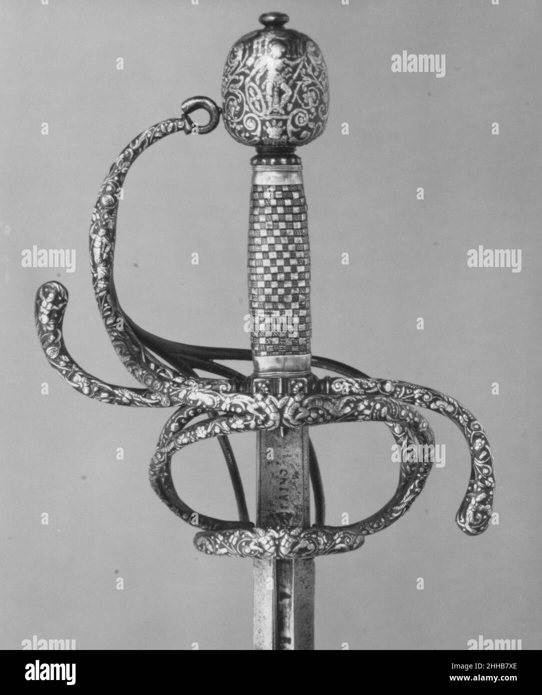 Silver hand guards hi-res stock photography and images - Alamy