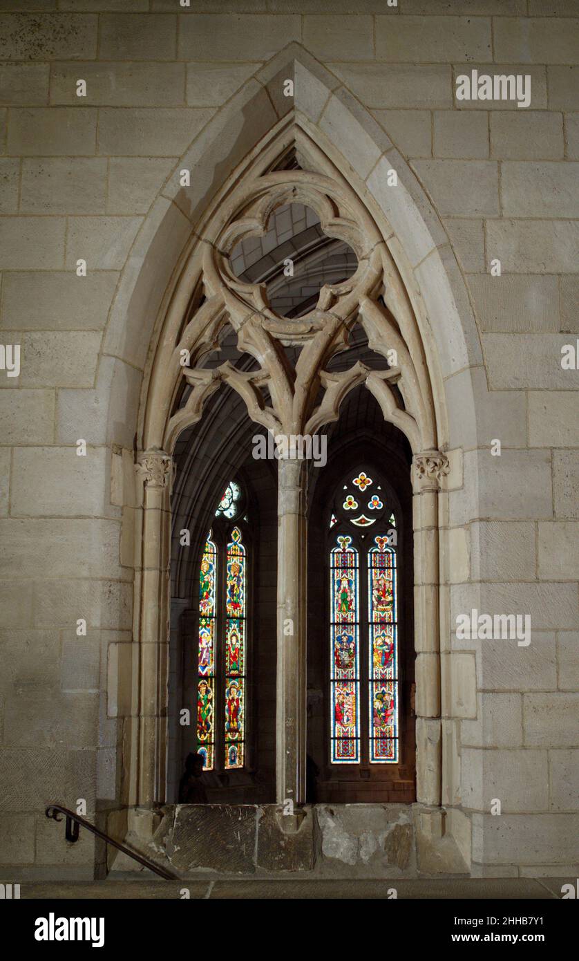 Double-Lancet Window ca. 1275–1300 French This limestone window from La ...