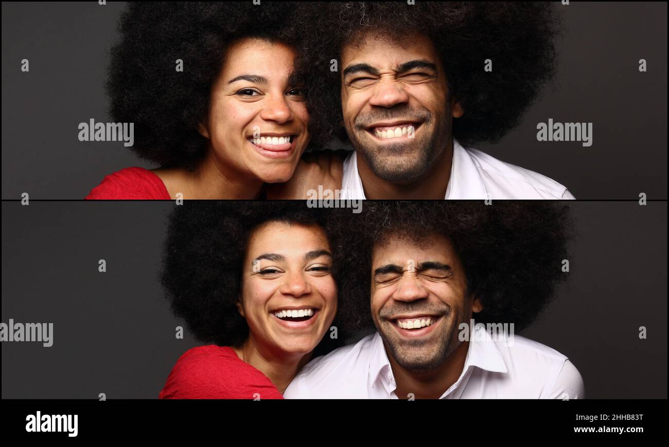 Beautiful happy Love Couple Together Stock Photo - Alamy