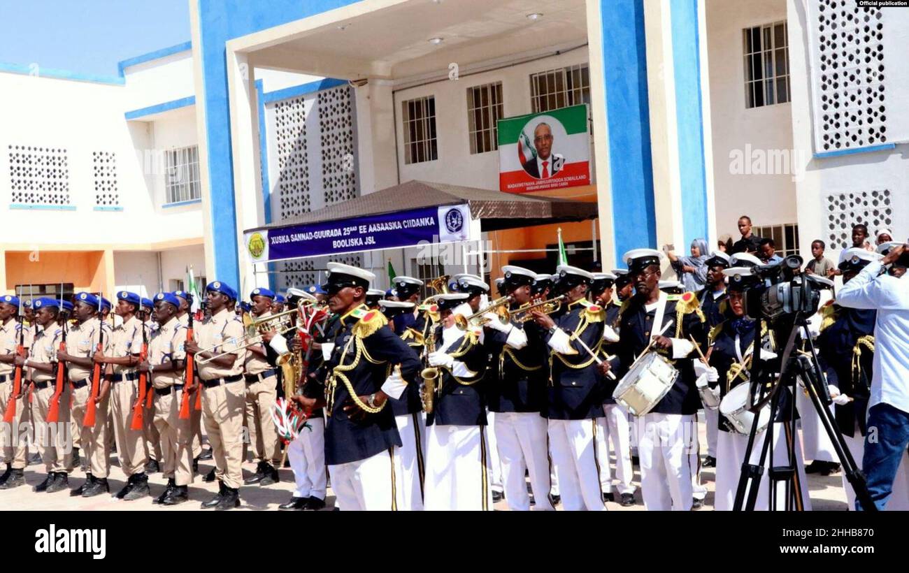 Somaliland Police 25th Anniversary Stock Photo - Alamy