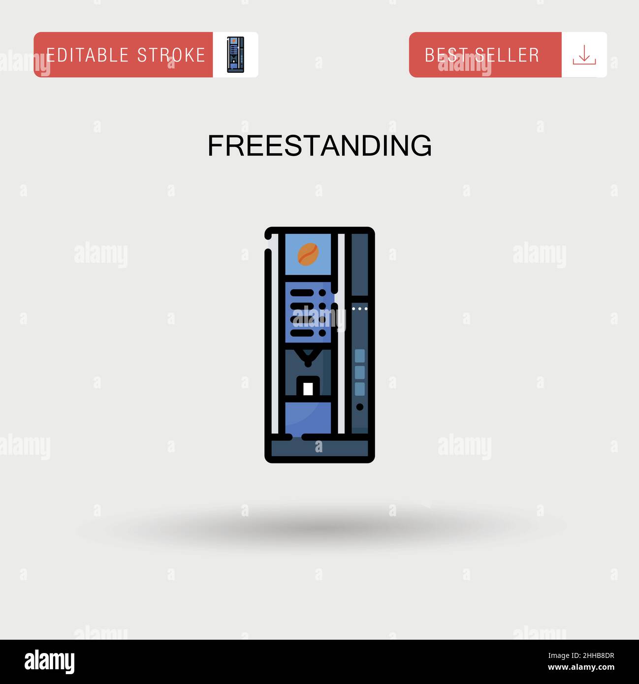 Freestanding Simple vector icon Stock Vector Image & Art - Alamy