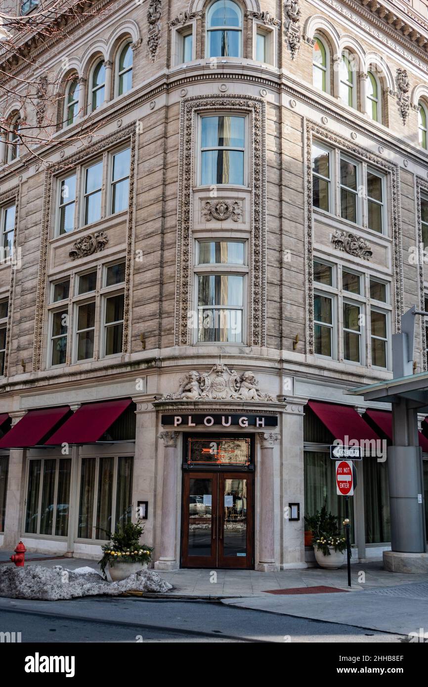 The Plough Building, Penn Square, Lancaster, Pennsylvania, USA Stock ...