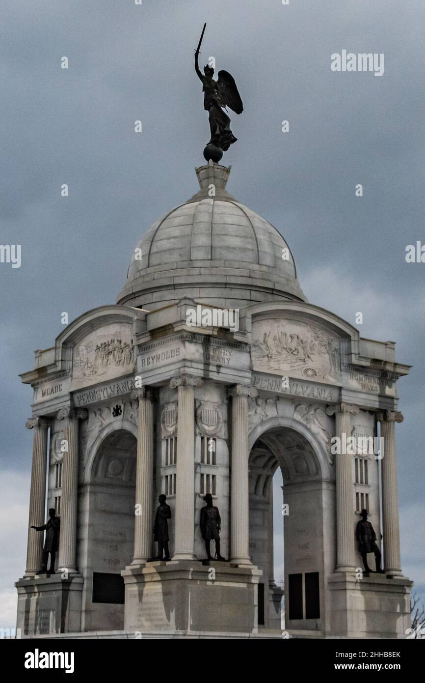 Pennsylvania state memorial gettysburg hi-res stock photography and ...