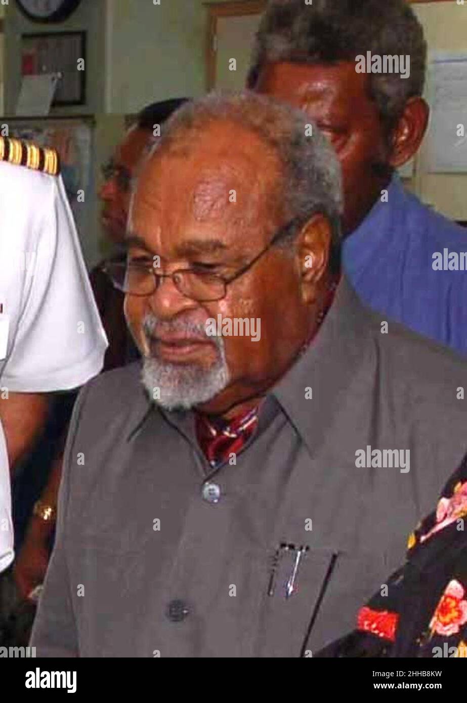 Michael somare hi-res stock photography and images - Alamy