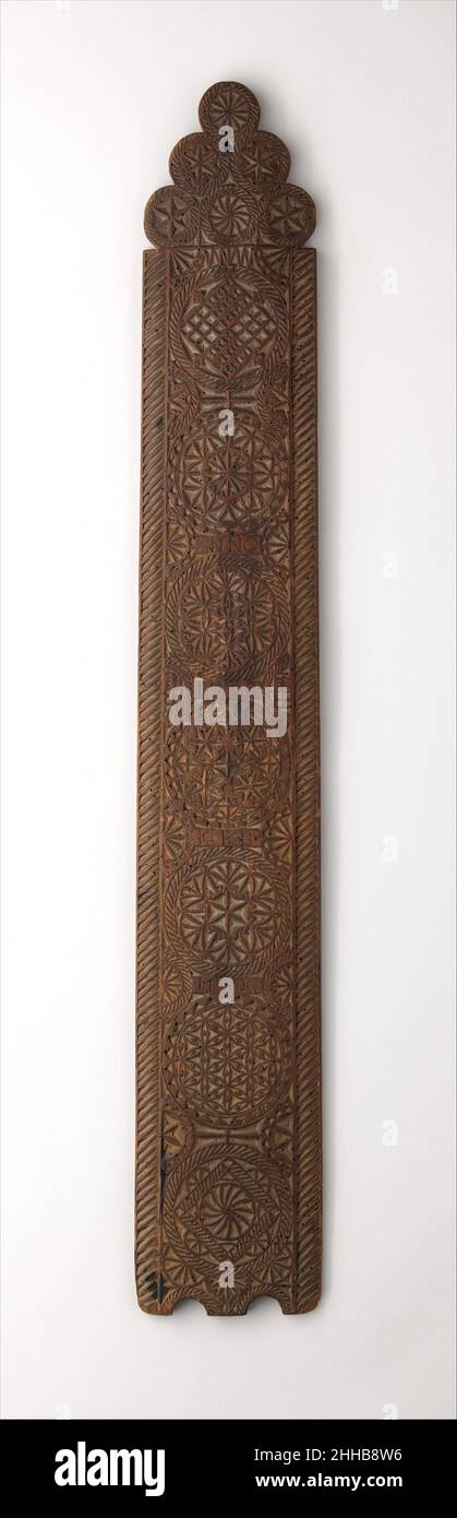 Mangle-board 1728 Dutch. Mangle-board 191715 Stock Photo - Alamy