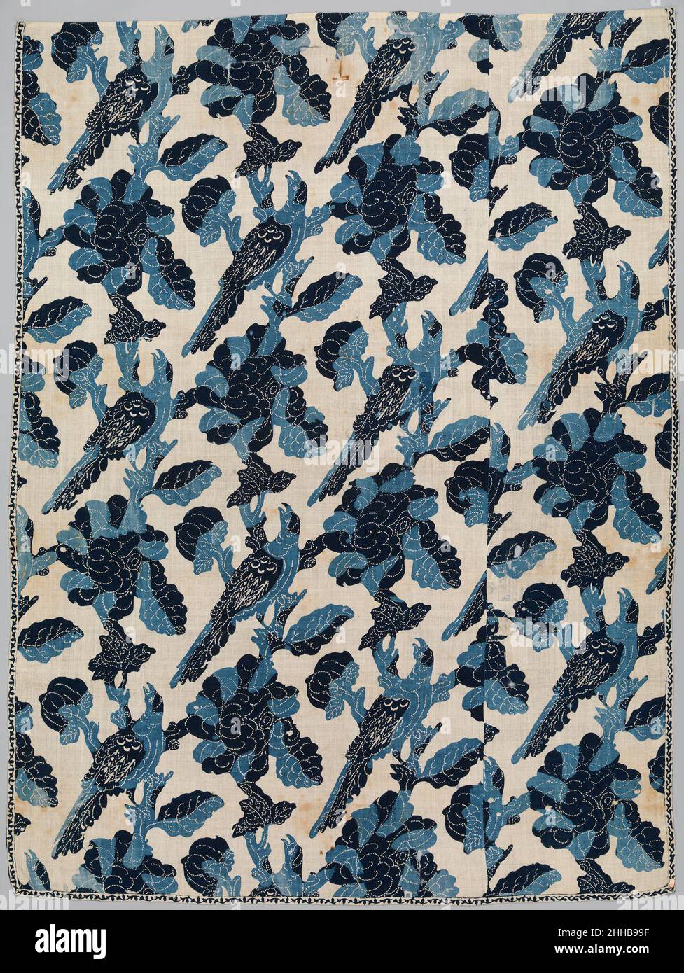 Blue-Resist Panel mid-18th century Probably India, for the American ...