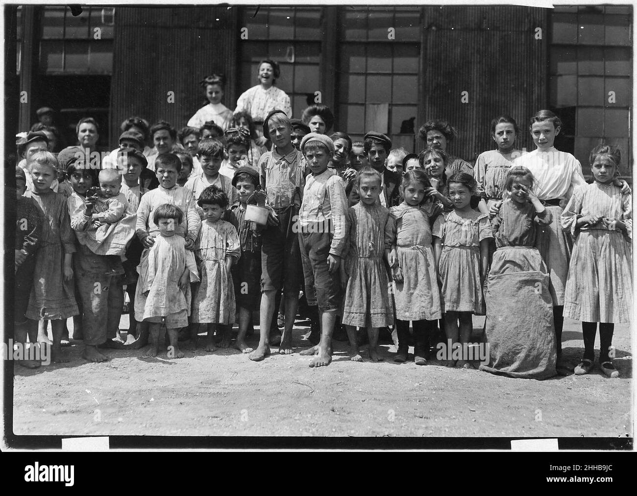 Some of the workers in the farrand packing co baltimore hi-res stock ...