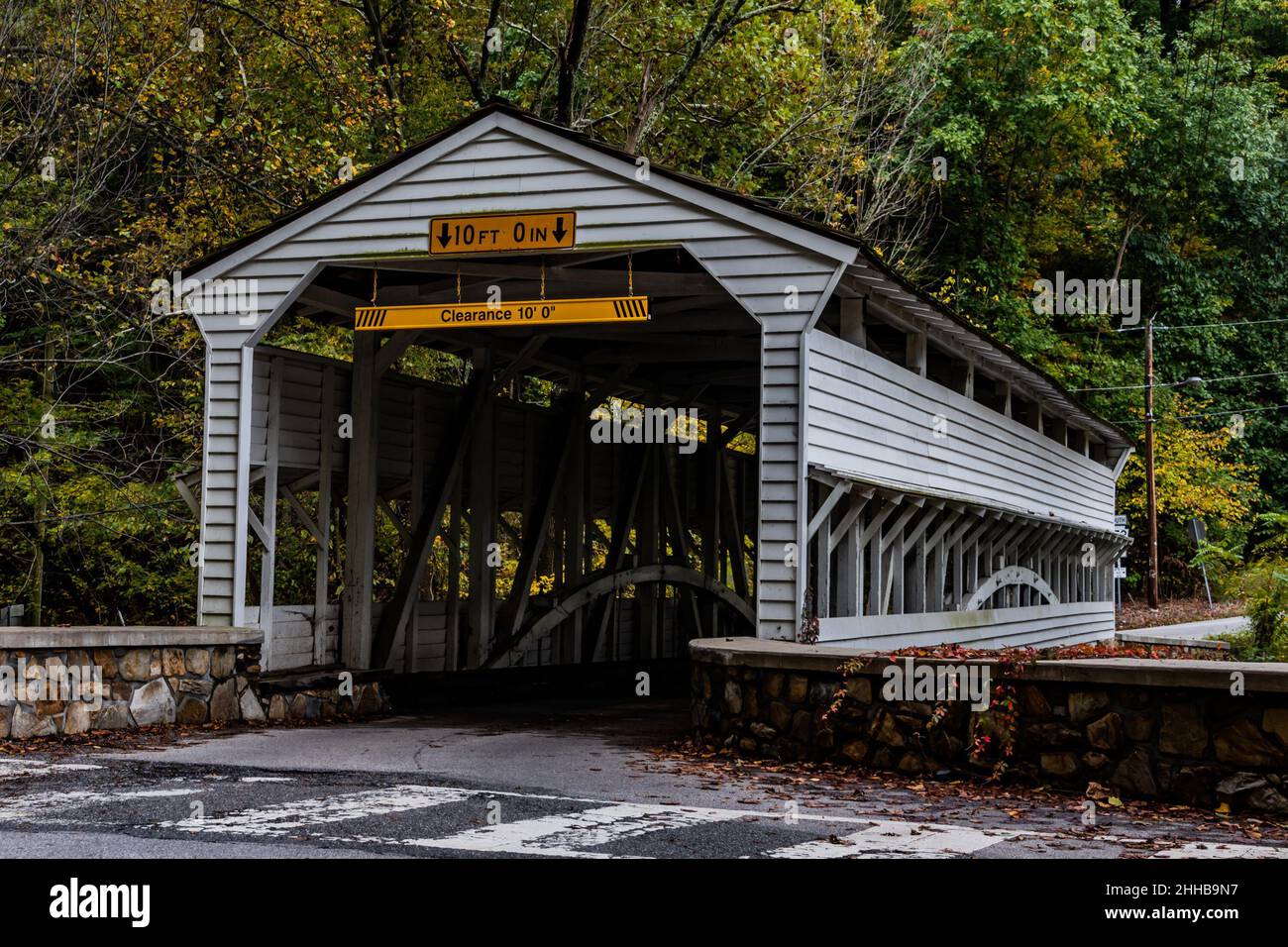Valley Forge Covered Bridge, Valley Forge National Historical Park ...