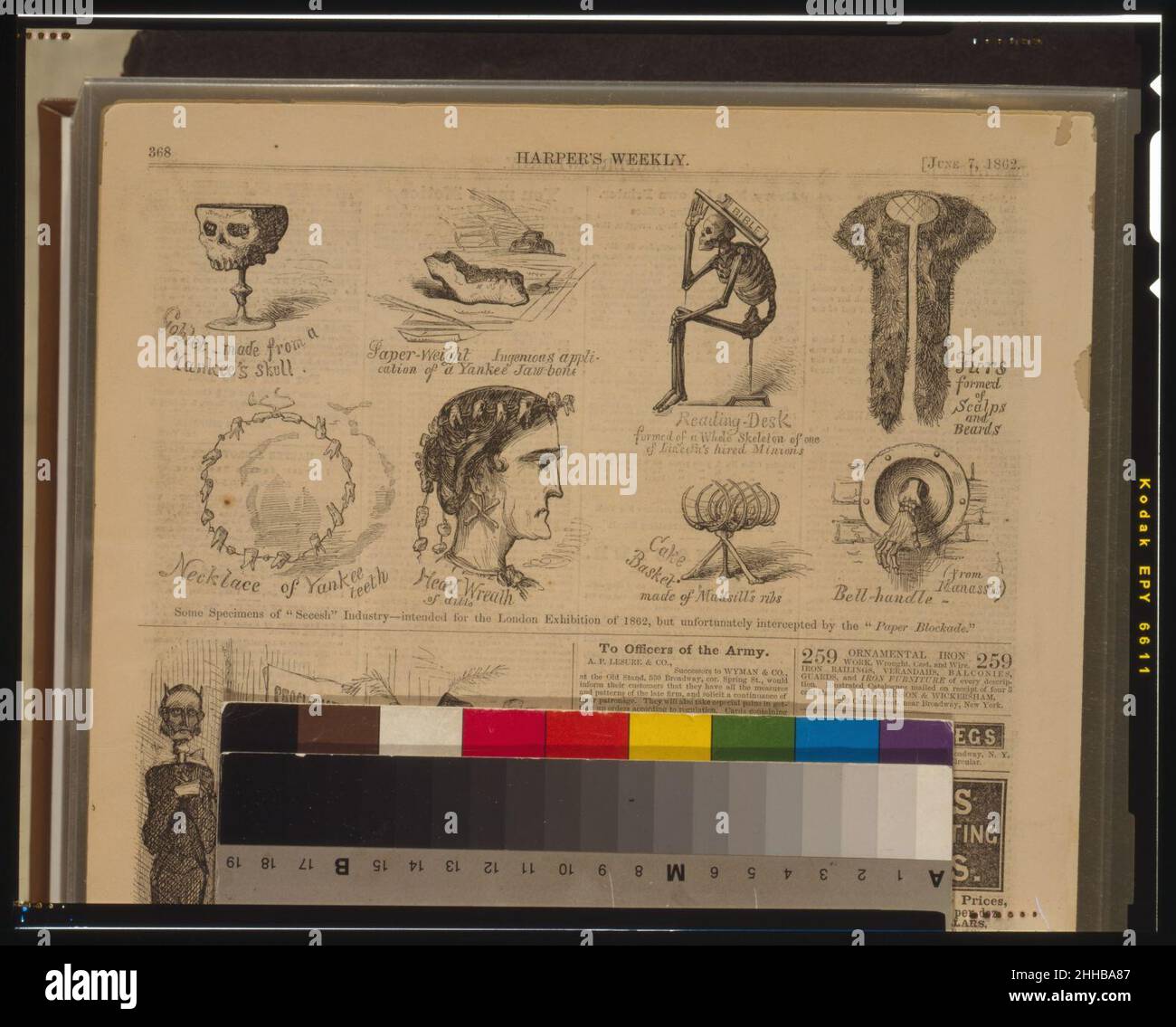 Some specimens of ''Secesh'' industry - intended for the London ...