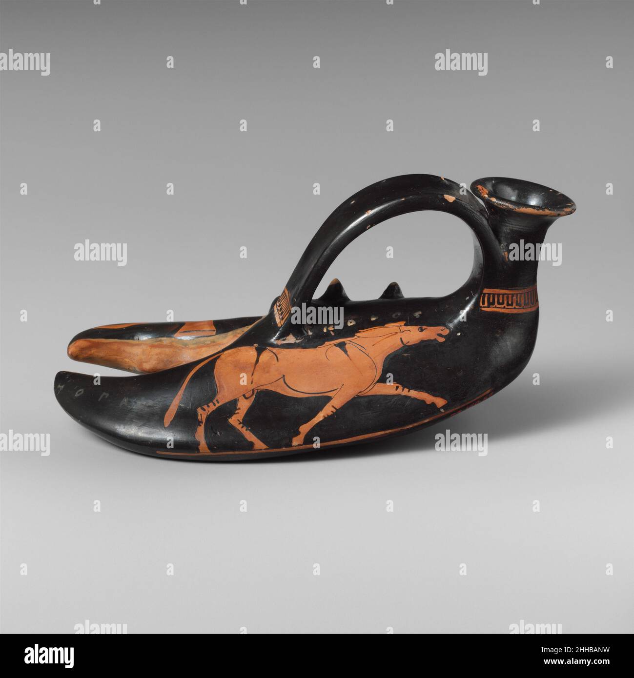 Greek drinking horn hi-res stock photography and images - Alamy