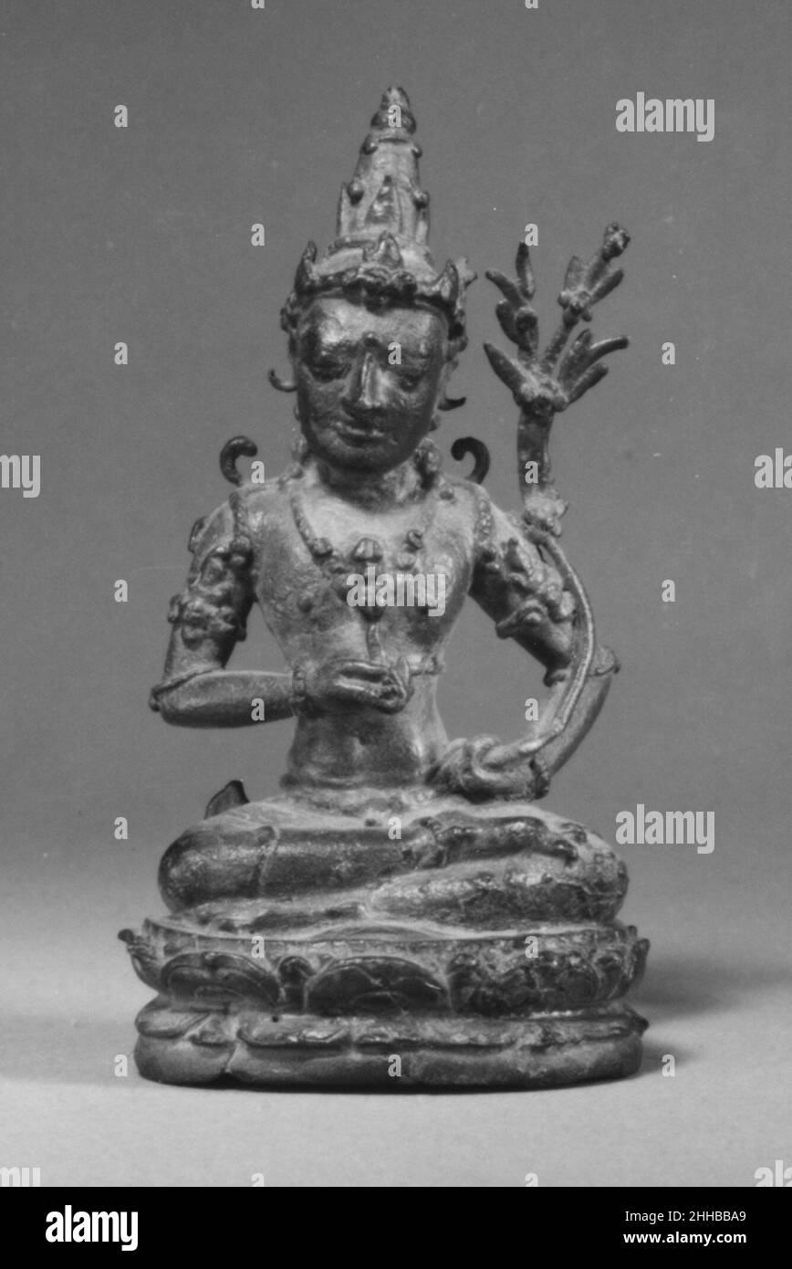 Seated Male Deity Supporting a Vajra on His Finger last quarter of 10th ...