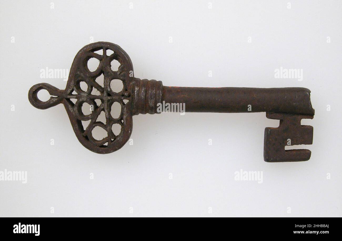 Key 15th century German The decoration of Gothic iron locks and keys ...