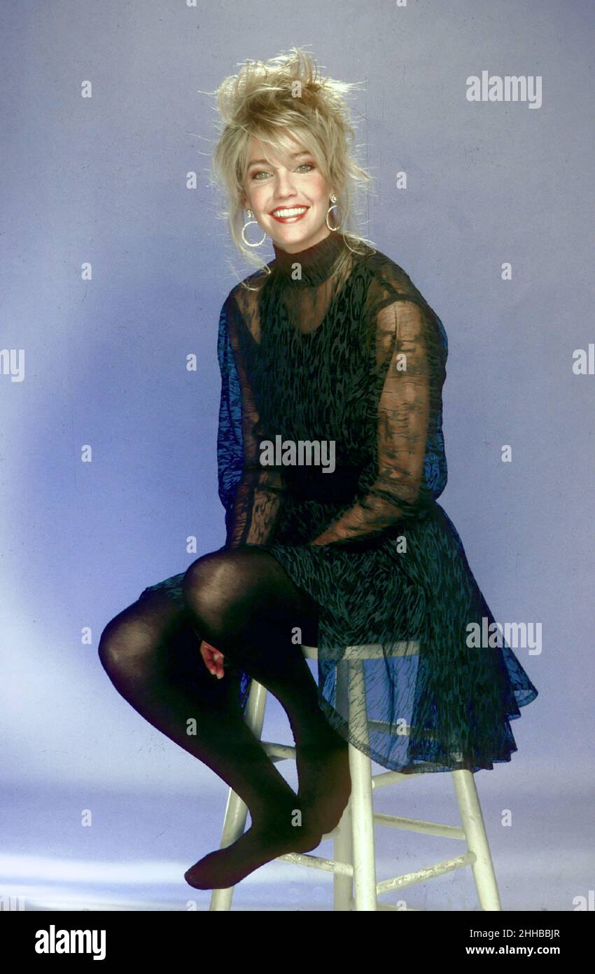Portrait session with Heather Locklear in 1985 Credit: Ron Wolfson ...