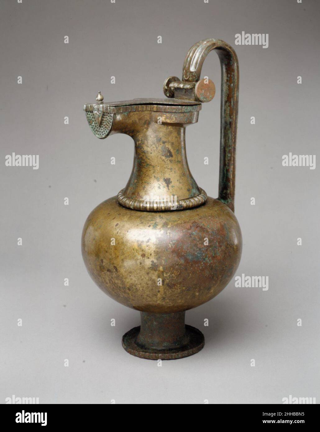 Bronze jug ca. 6th–early 5th century B.C. East Greek This exceptionally ...